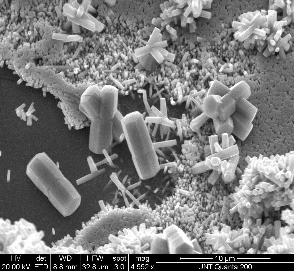 Amazing Rust.com - Zinc Oxide Nanorods